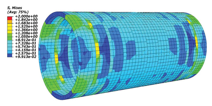 Numerical Investigation of Innovative Support Frame of Openings in the ...